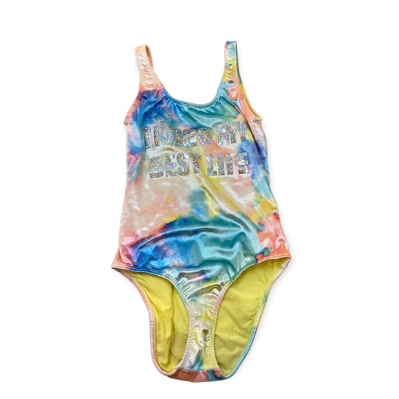 Pilyq | Swim | Pilyq Girls Multi Color Piece Swimsuit Size 14 Fuzzy ...